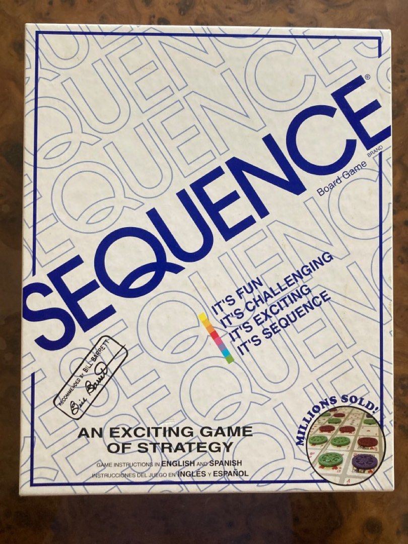 Sequence, Hobbies & Toys, Toys & Games on Carousell
