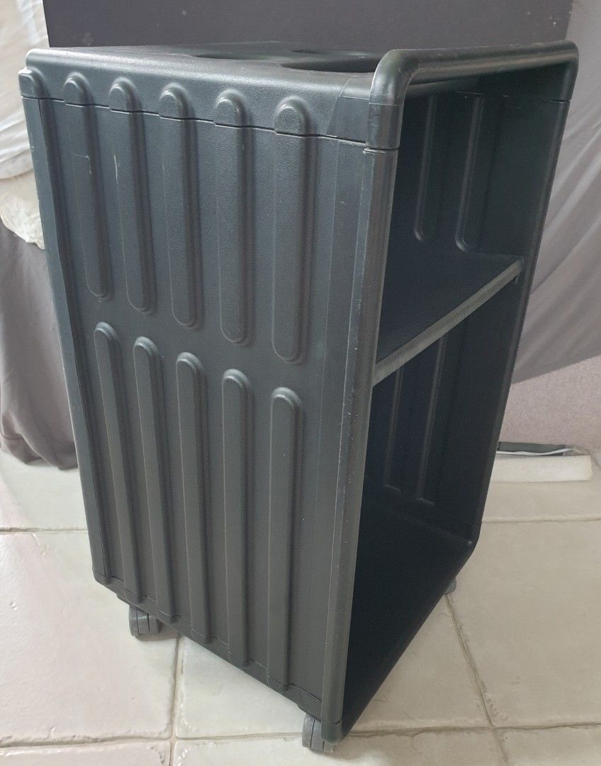 Plastic Modern Design Side/Under office Desk Side Cubby Table ...