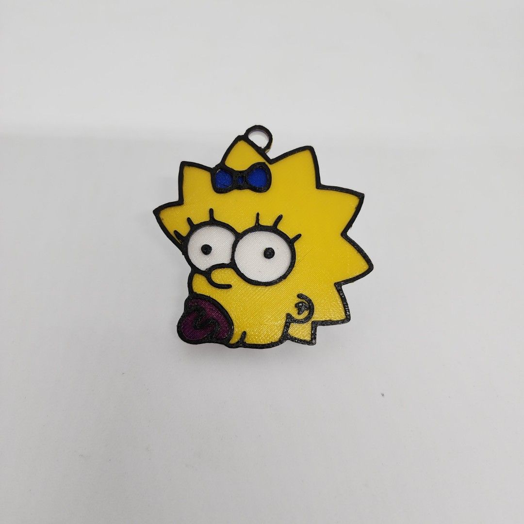 Simpsons Keychain, Hobbies & Toys, Stationery & Craft, Handmade Craft ...