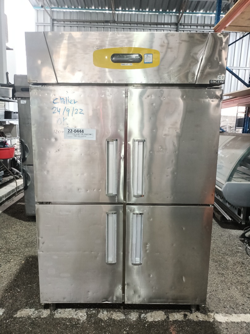 SINCERE 4 door upright chiller, TV & Home Appliances, Kitchen ...