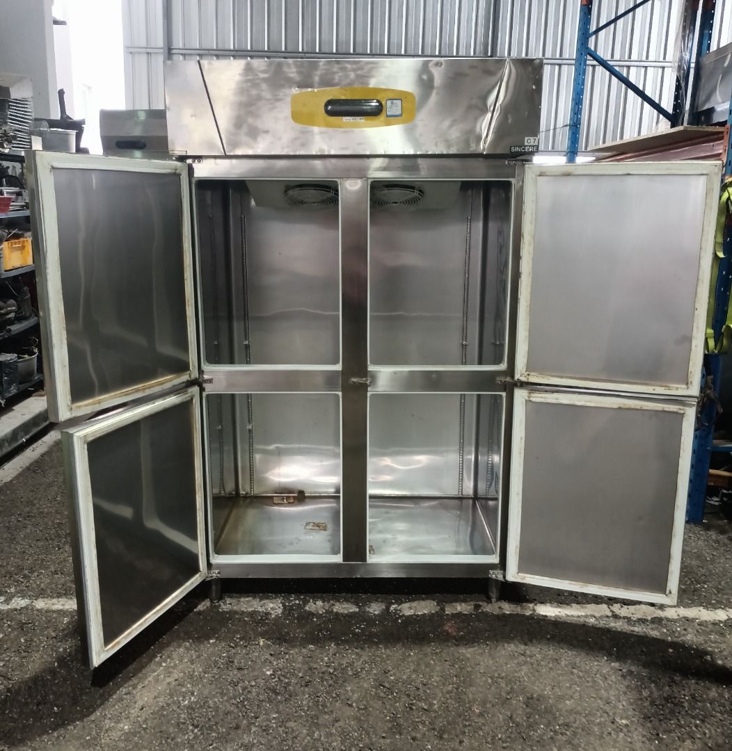 SINCERE 4 door upright chiller, TV & Home Appliances, Kitchen ...