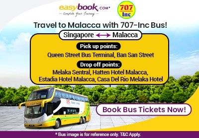 Singapore -> Melaka Bus Ticket (One Way), Tickets & Vouchers, Local ...