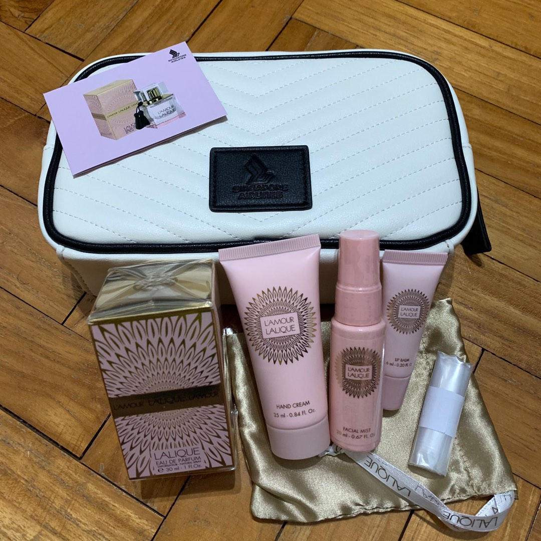 Singapore Airlines First Class Ladies Amenities Kit (Dec 2022), Hobbies ...