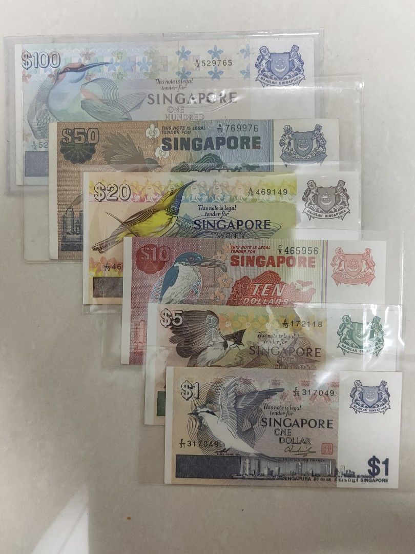 Singapore Old Notes, Hobbies & Toys, Memorabilia & Collectibles ...