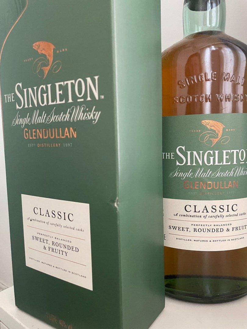 Singleton of Glendullan Classic 1000ml Travel Retail Exclusive, Food ...