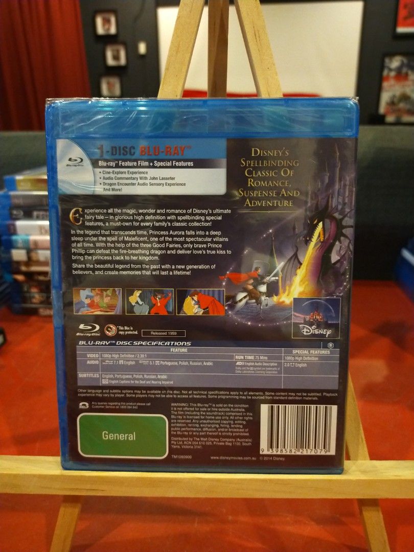 Sleeping Beauty Blu-ray, Hobbies & Toys, Music & Media, CDs & DVDs on Carousell