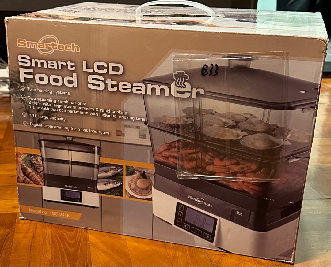 Smartech智能電蒸籠Smart Food Steamer, 傢俬＆家居, 廚具和餐具, 炊具及配件 - Carousell