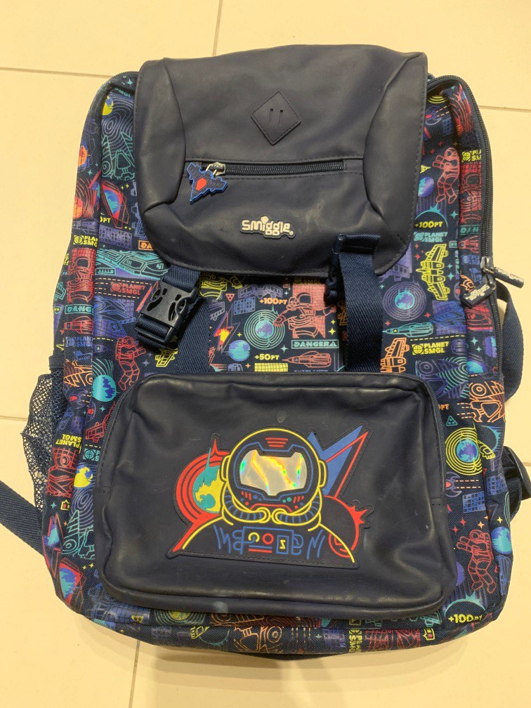 Smiggle Spaceman Backpack, Men's Fashion, Bags, Backpacks on Carousell