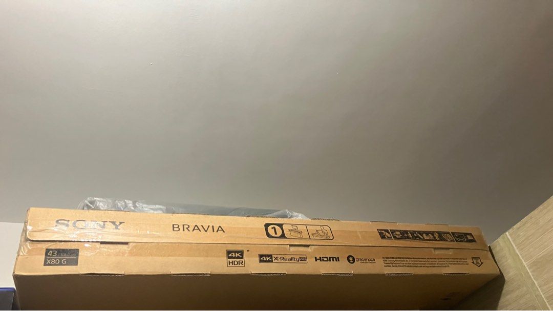 Sony Bravia 4KHDR TV 43inch X80G, TV & Home Appliances, TV ...