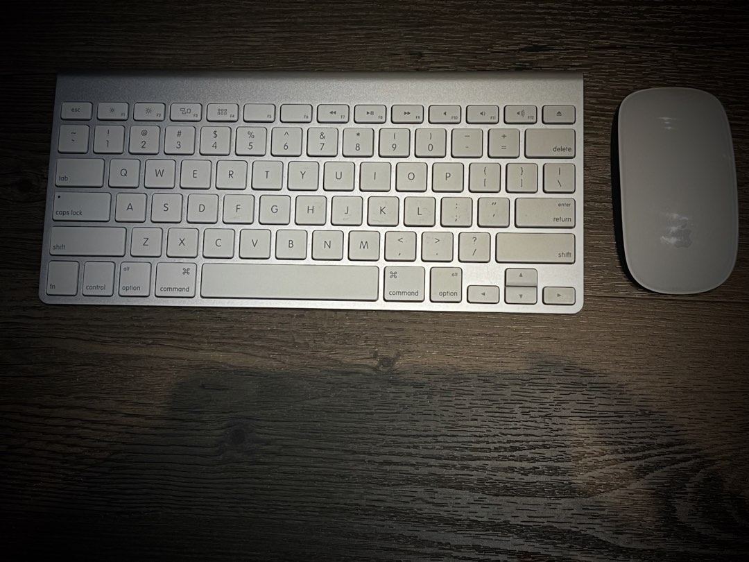 Spoilt Apple Wireless Keyboard and Magic Mouse, Computers & Tech, Parts ...