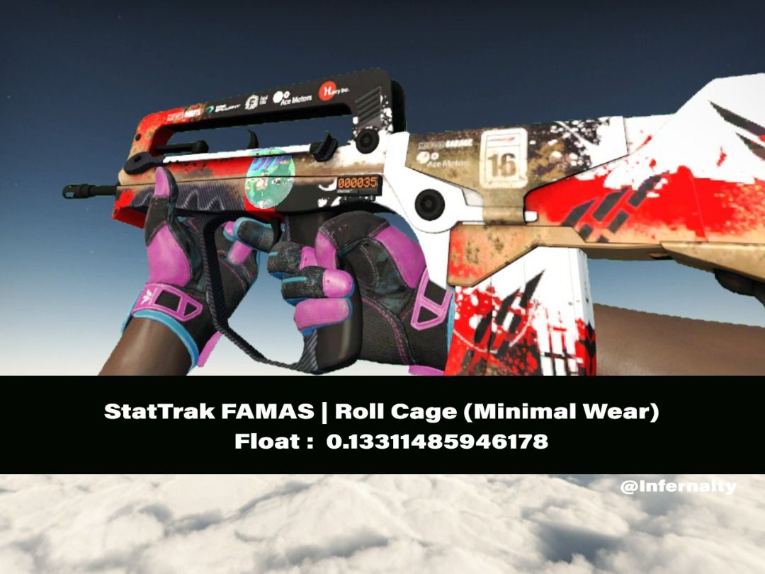 StatTrak Famas Roll Cage MW CSGO SKINS KNIVES, Video Gaming, Gaming ...
