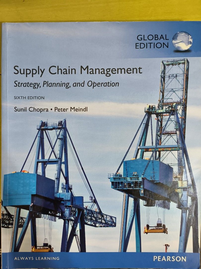 Supply Chain Management (6th Edition), Hobbies & Toys, Books ...