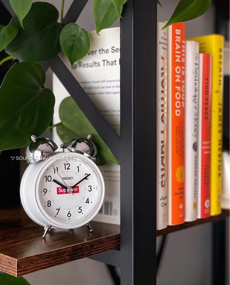 SUPREME SEIKO ALARM CLOCK, Furniture & Home Living, Home Decor, Clocks ...