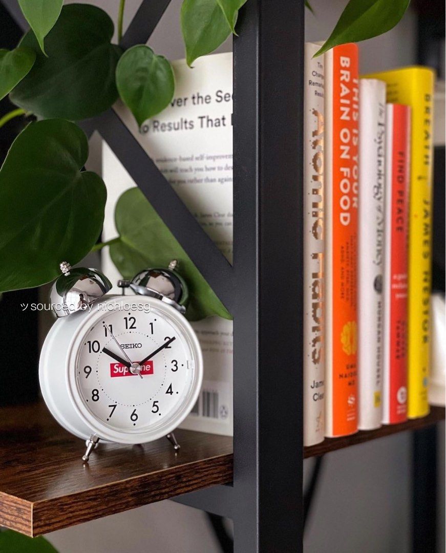 SUPREME SEIKO ALARM CLOCK, Furniture & Home Living, Home Decor, Clocks ...