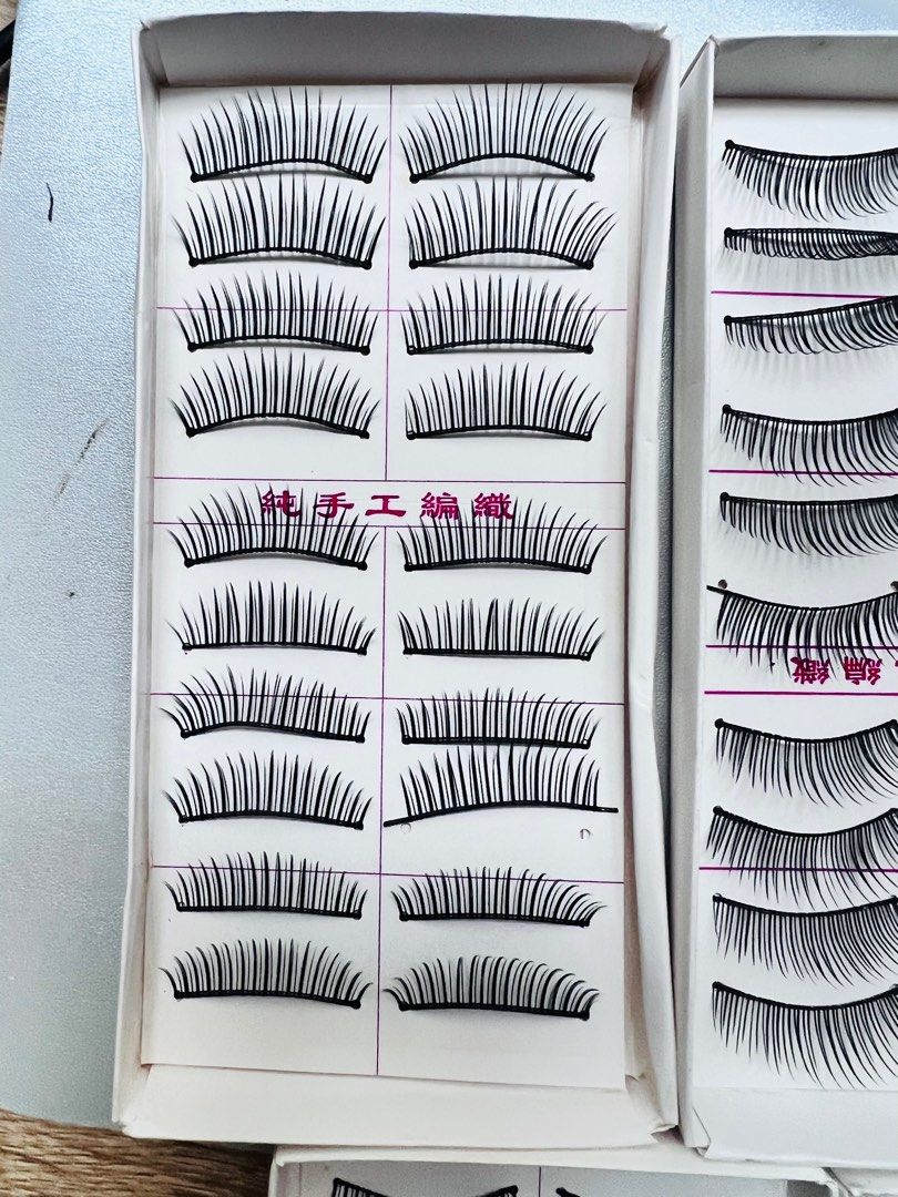 Taiwan lashes 7boxes, Beauty & Personal Care, Face, Makeup on Carousell