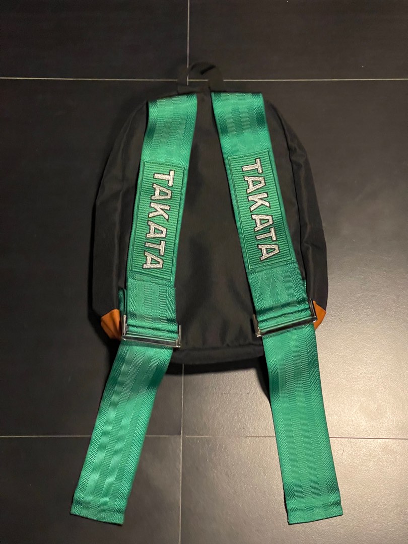 Takata race belt backpack, Men's Fashion, Bags, Backpacks on Carousell