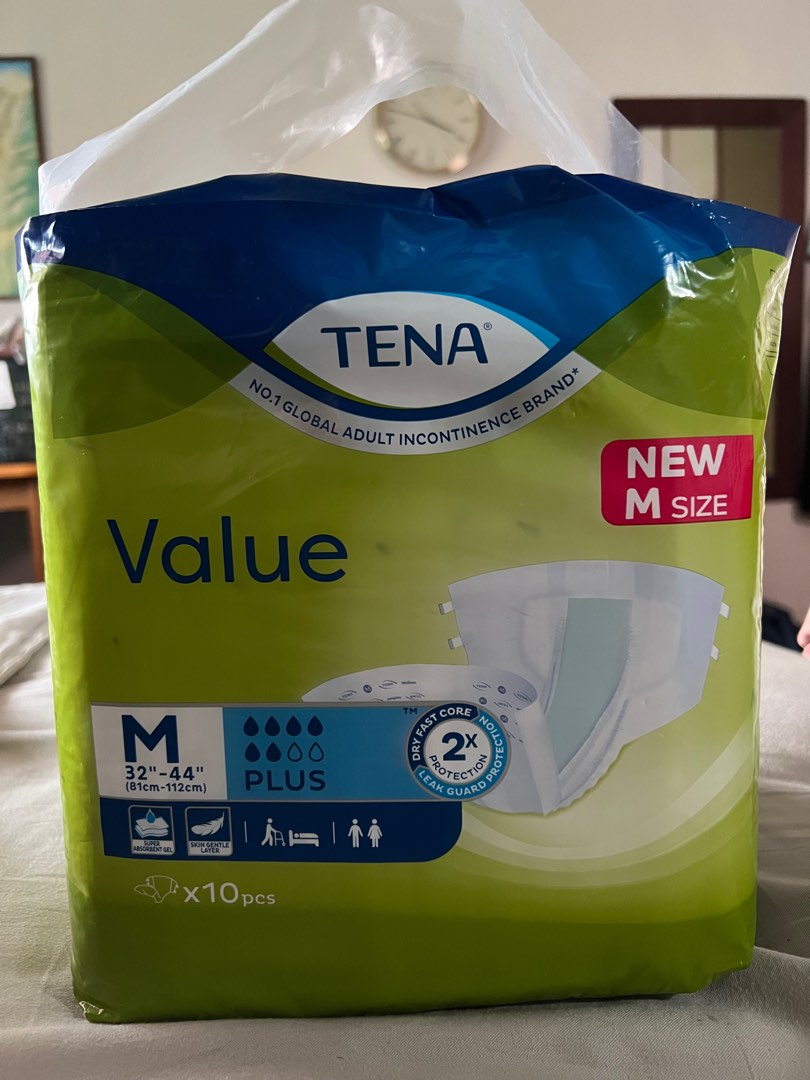 Tena Adult Diapers, Beauty & Personal Care, Sanitary Hygiene on Carousell