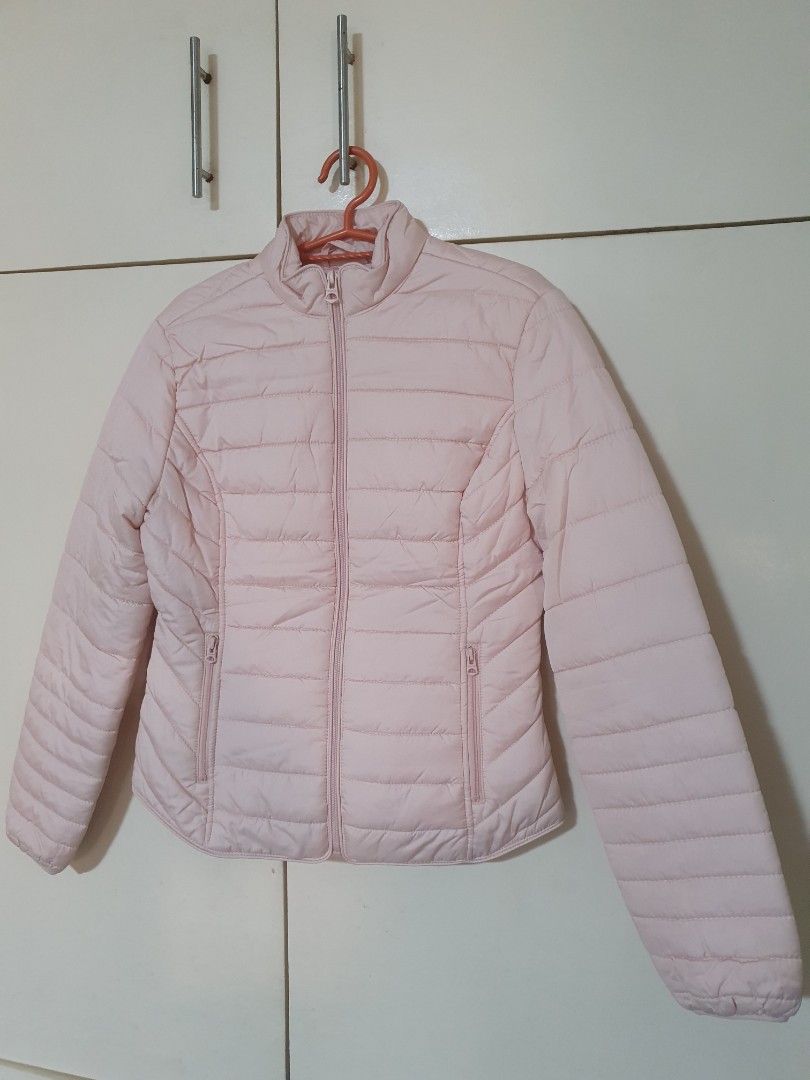 Terranova Pink Bubble Jacket, Women's Fashion, Coats, Jackets and ...