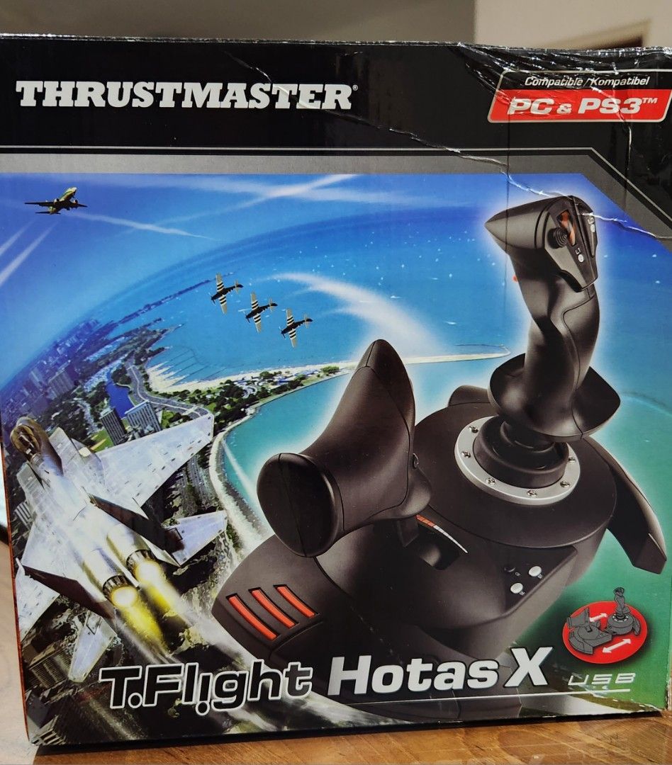 Thrustmaster T.Flight Hotas X, Video Gaming, Gaming Accessories ...