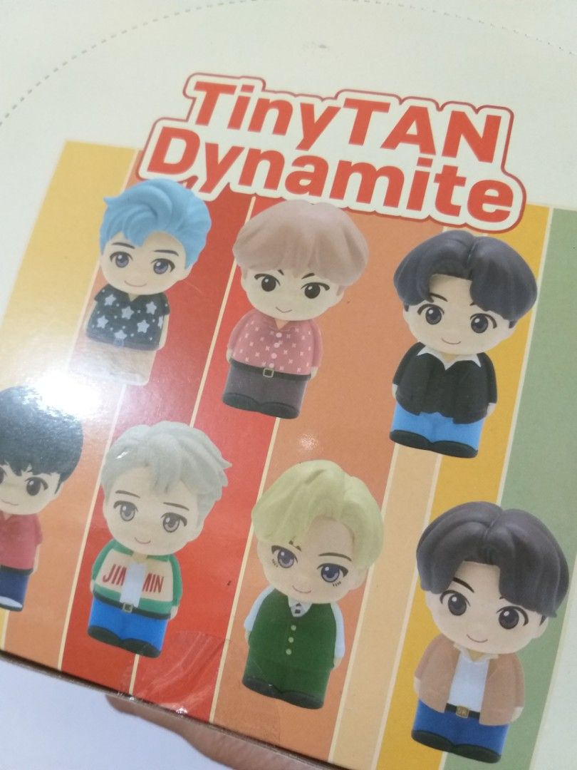TinyTan Dynamite sofvi mascot collectible Figure BTS merchandise Japan army RM jungkook Jimin ...