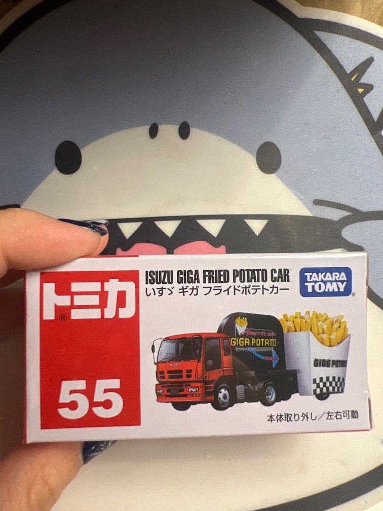 Tomica isuzu giga fried potato car, Hobbies & Toys, Toys & Games on ...