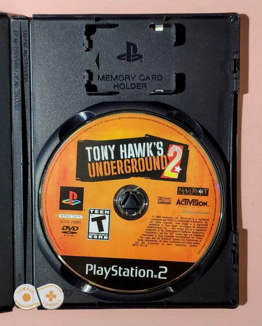 Tony Hawk Underground 2 - [PS2 Game] [NTSC / ENGLISH Language] [CIB ...