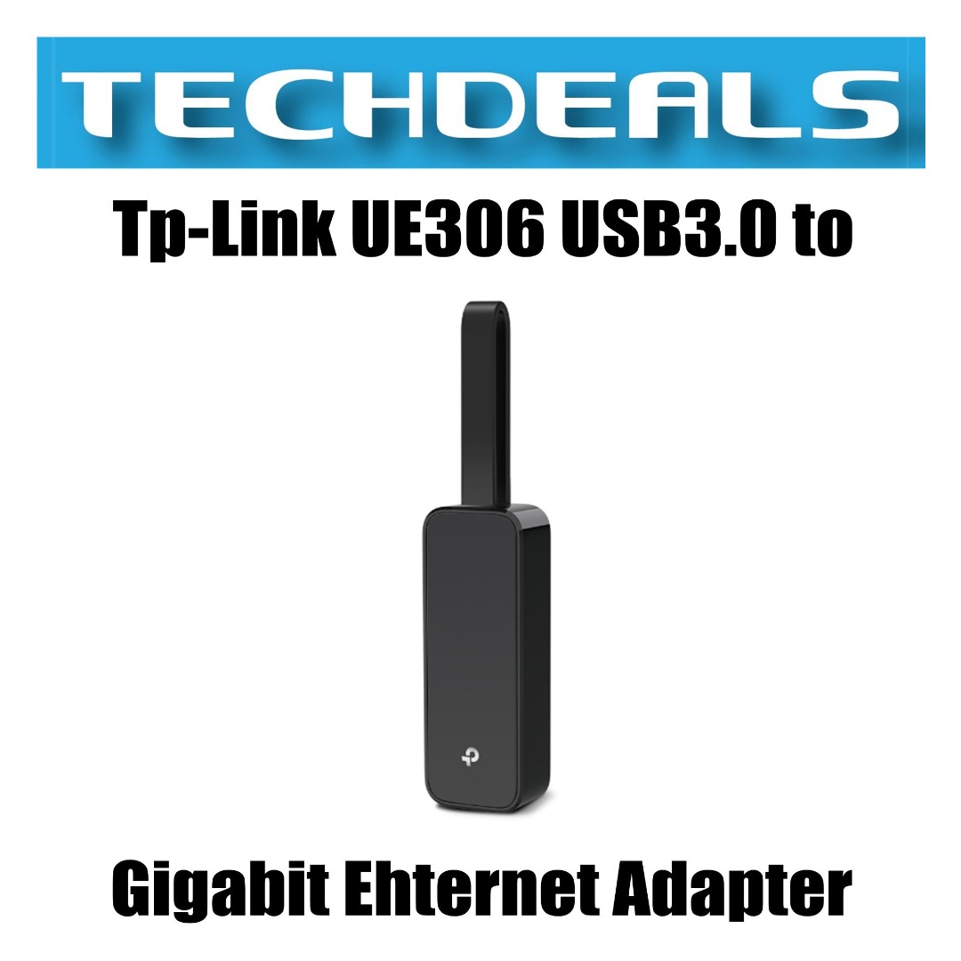 Tp-Link UE306 USB3.0 to Gigabit Ehternet Adapter, Computers & Tech ...