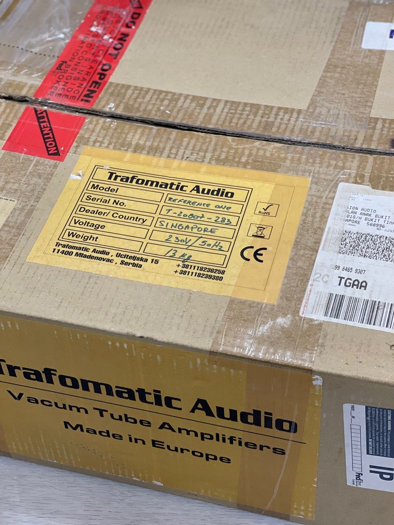 Trafomatic Reference One Line Stage tube preamp, Audio, Other Audio ...