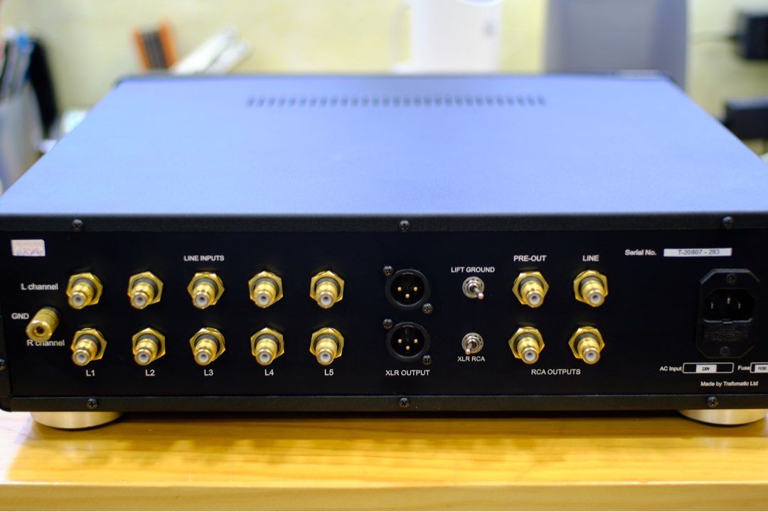 Trafomatic Reference One Line Stage tube preamp, Audio, Other Audio ...