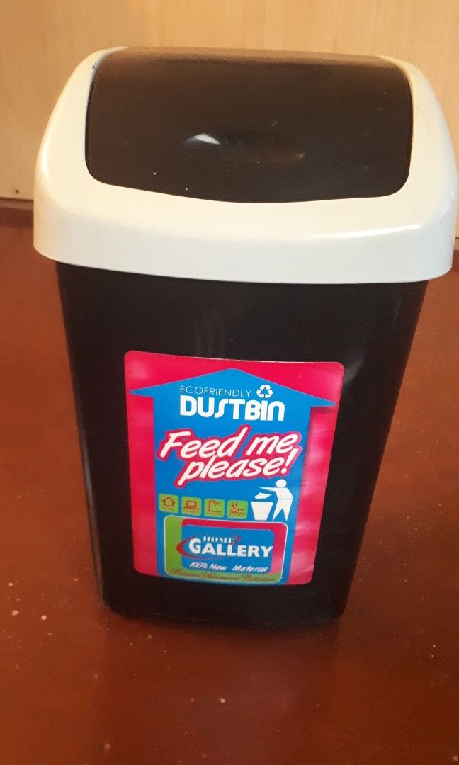 Trash Bin, Furniture & Home Living, Cleaning & Homecare Supplies, Waste ...
