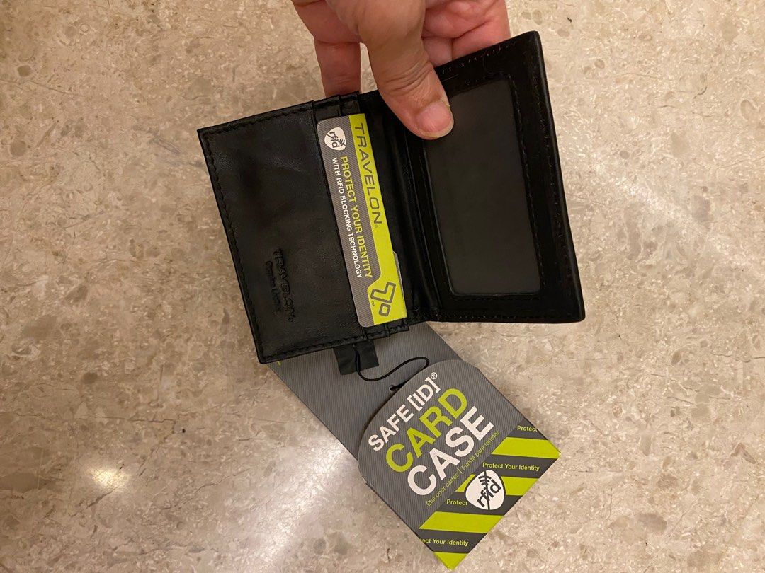 Travelon RFID safe card case, Men's Fashion, Watches & Accessories ...