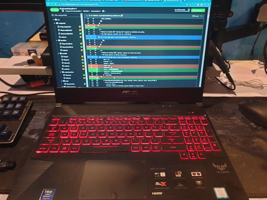 TUF FX505 (2018) i7-8750H Nvidia 1050 Ti, Computers & Tech, Laptops ...