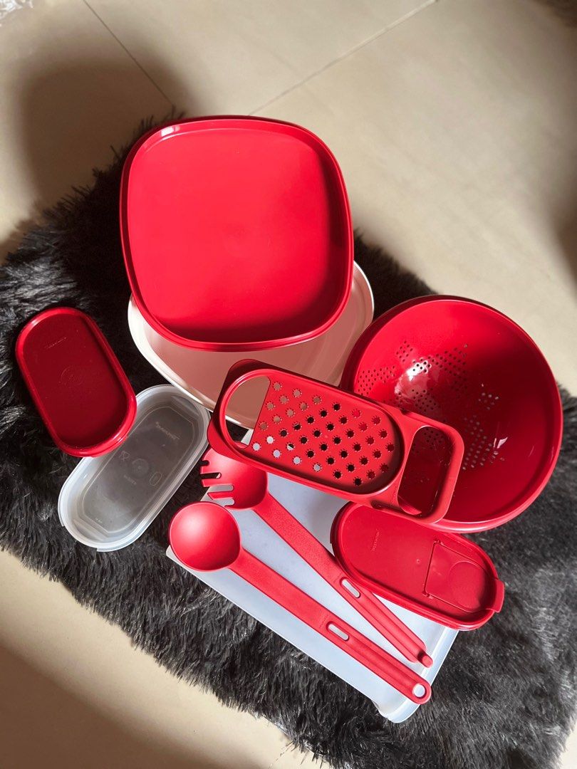 Tupperware Spaghetti Gift Set, Furniture & Home Living, Kitchenware ...