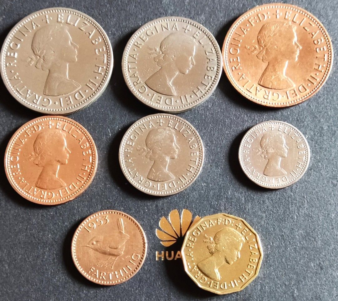UK Elizabeth Old Coin 1955-1967, Hobbies & Toys, Memorabilia ...
