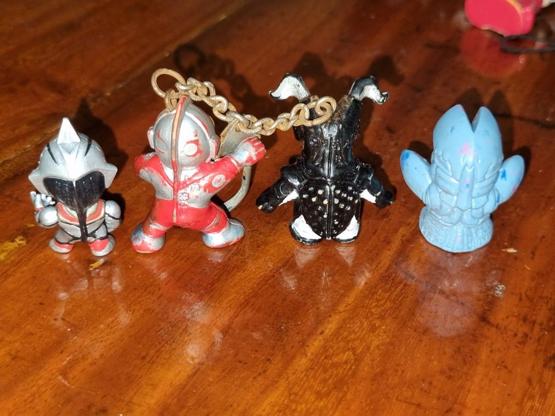 Ultraman keychain & mini figure, Hobbies & Toys, Toys & Games on Carousell