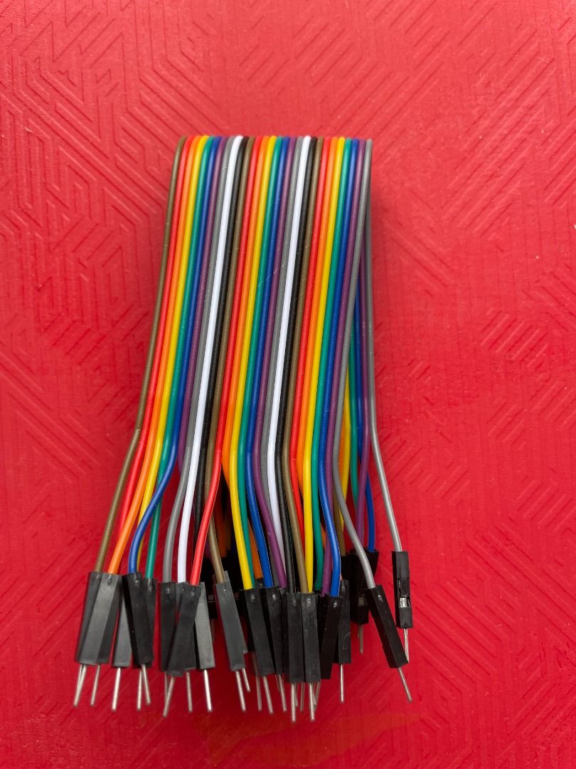 Ultrasonic sensor, Servo, Breadboard & jumper wires, Computers & Tech ...