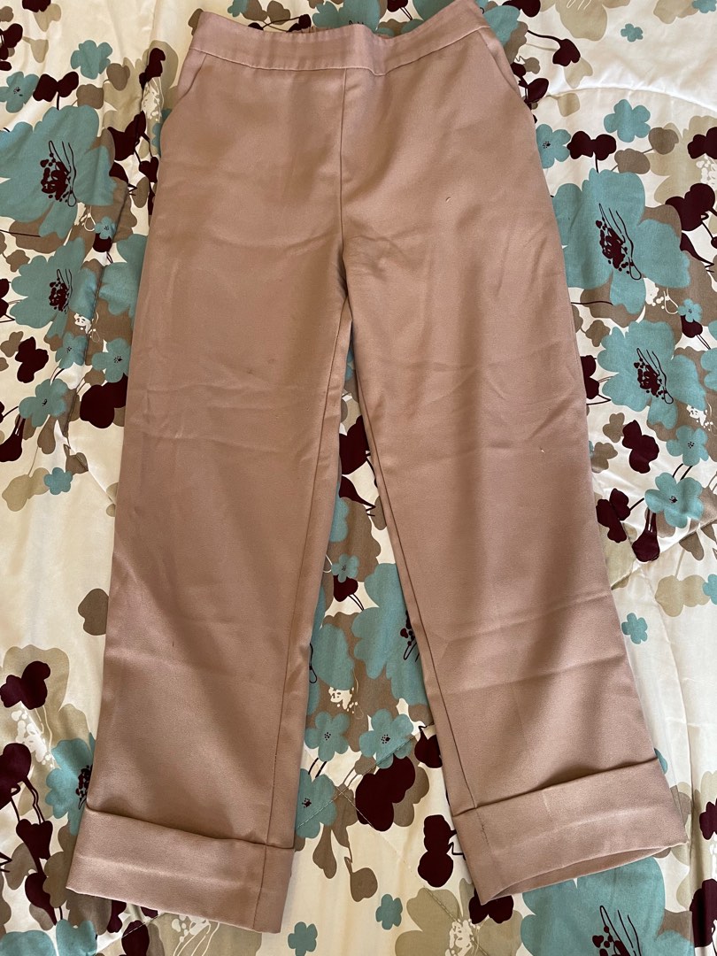 Uncle pants in mauve by Blanik, Fesyen Wanita, Pakaian Wanita, Bawahan ...