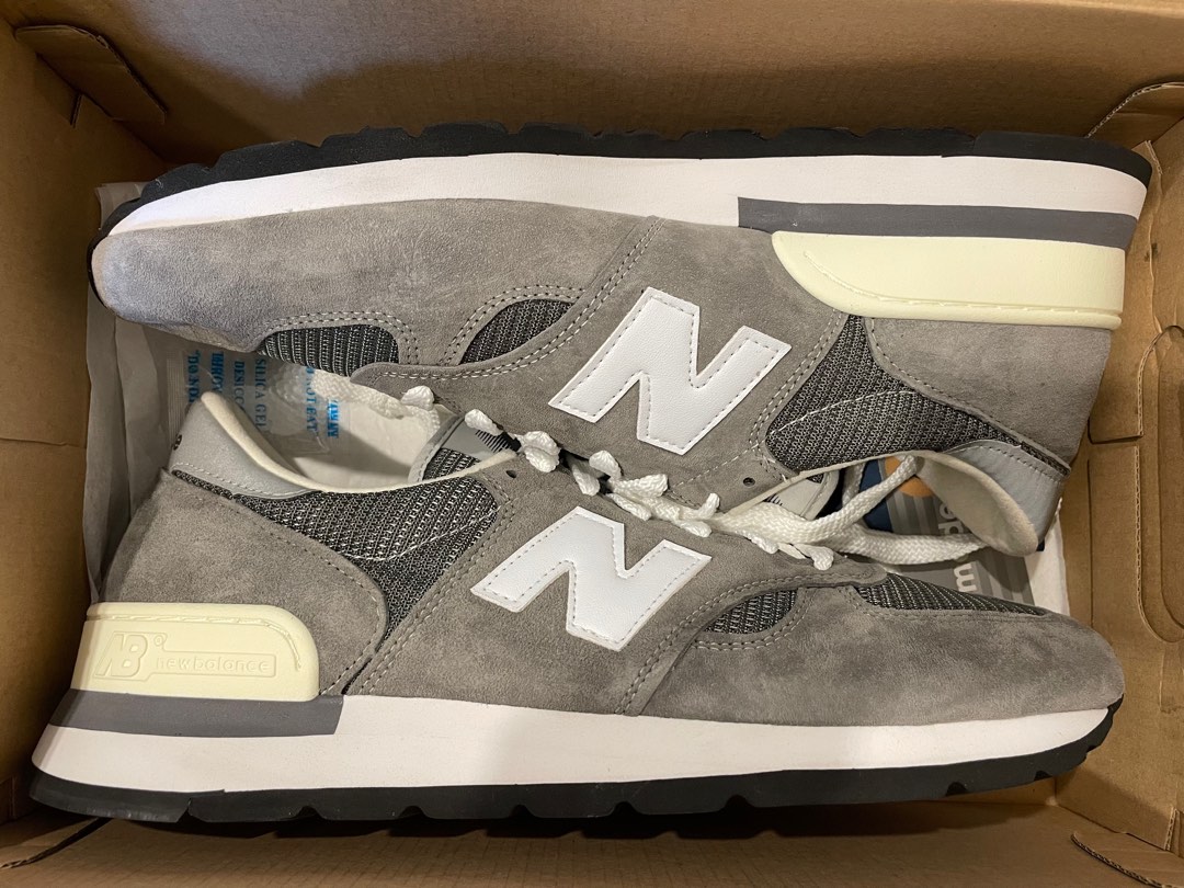 [US 12] New Balance 990v1 OG Grey, Men's Fashion, Footwear, Sneakers on ...