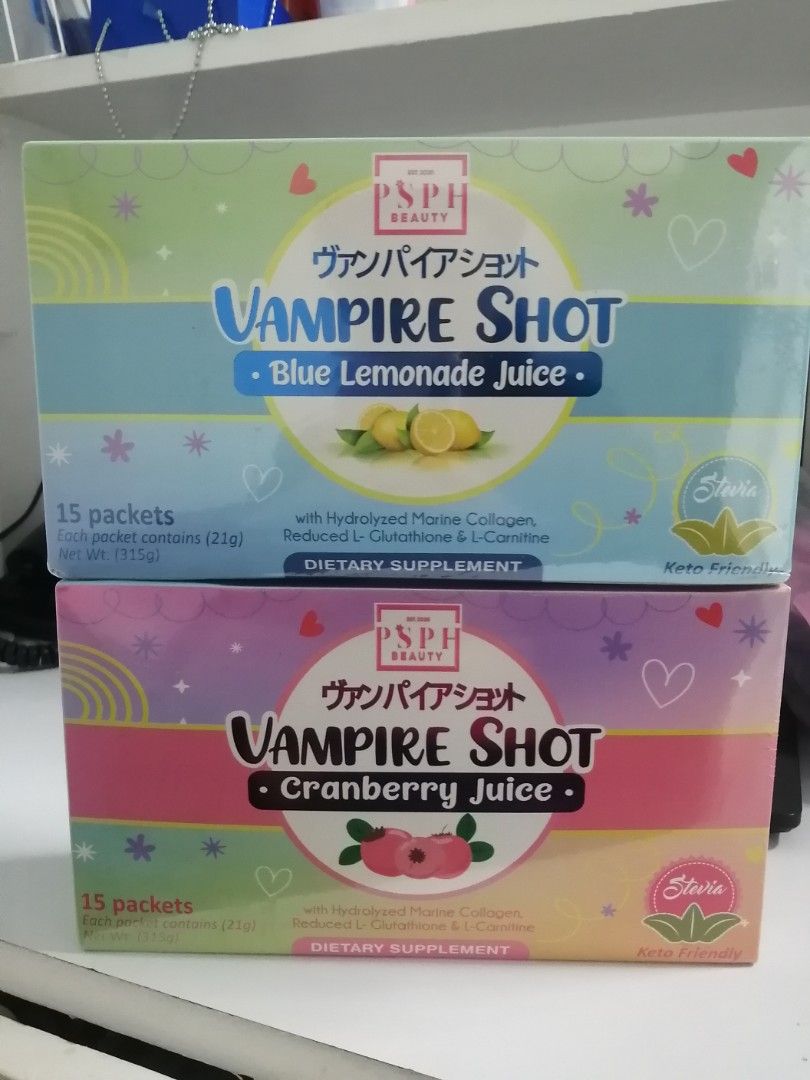 Vampire shot refreshing drinl by psph beauty, Food & Drinks, Other Food ...