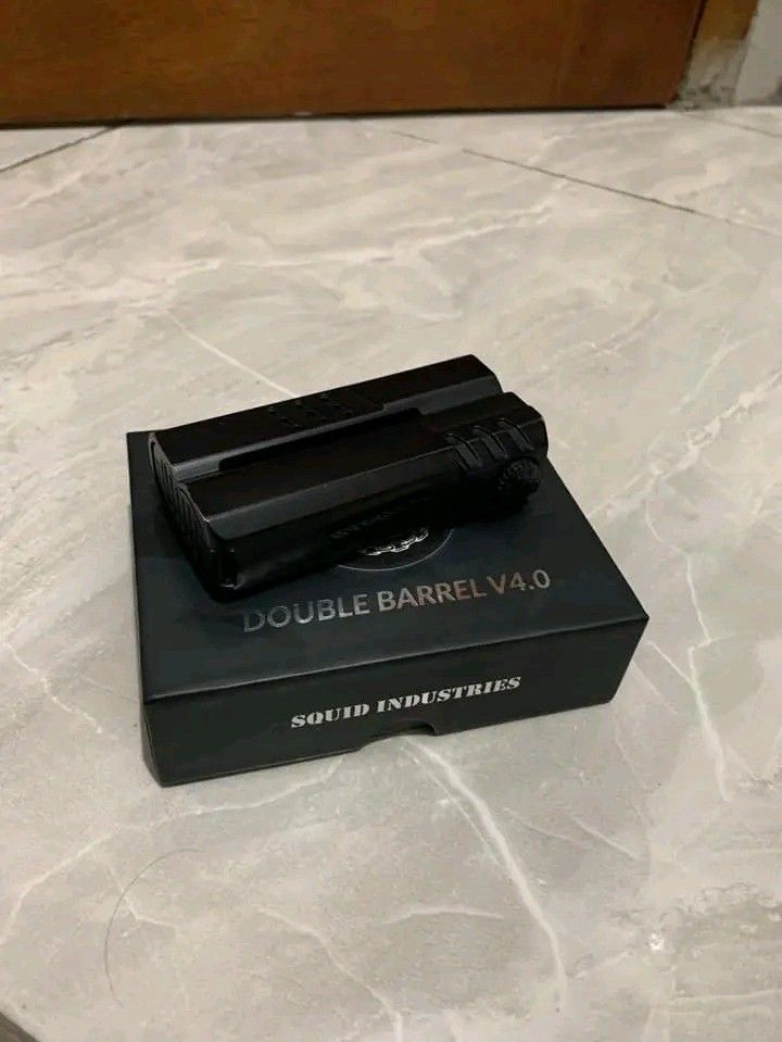 Vape mod merk double barrel v4 fulldus, Serba Serbi, Others di Carousell