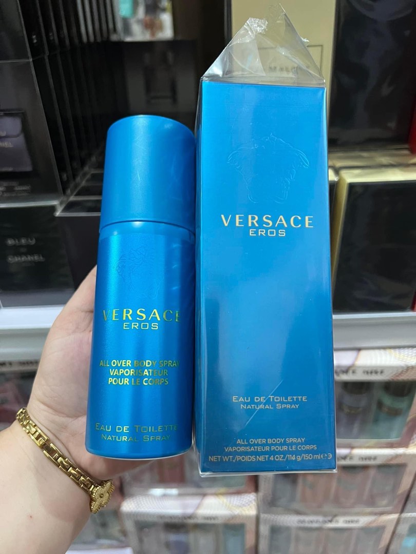 Versace Eros body spray, Beauty & Personal Care, Fragrance & Deodorants ...