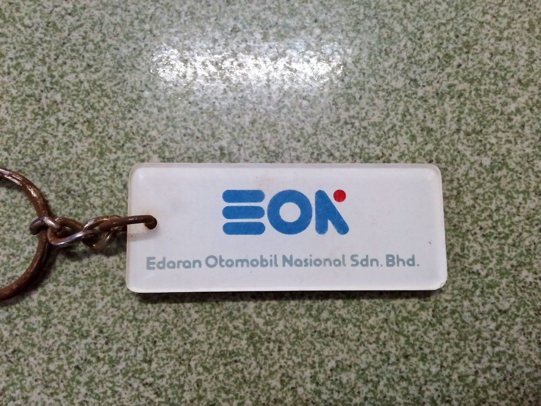 Vintage 80's/90's Proton Saga - Kejayaan Malaysia, Eon Keychain, Rantai ...