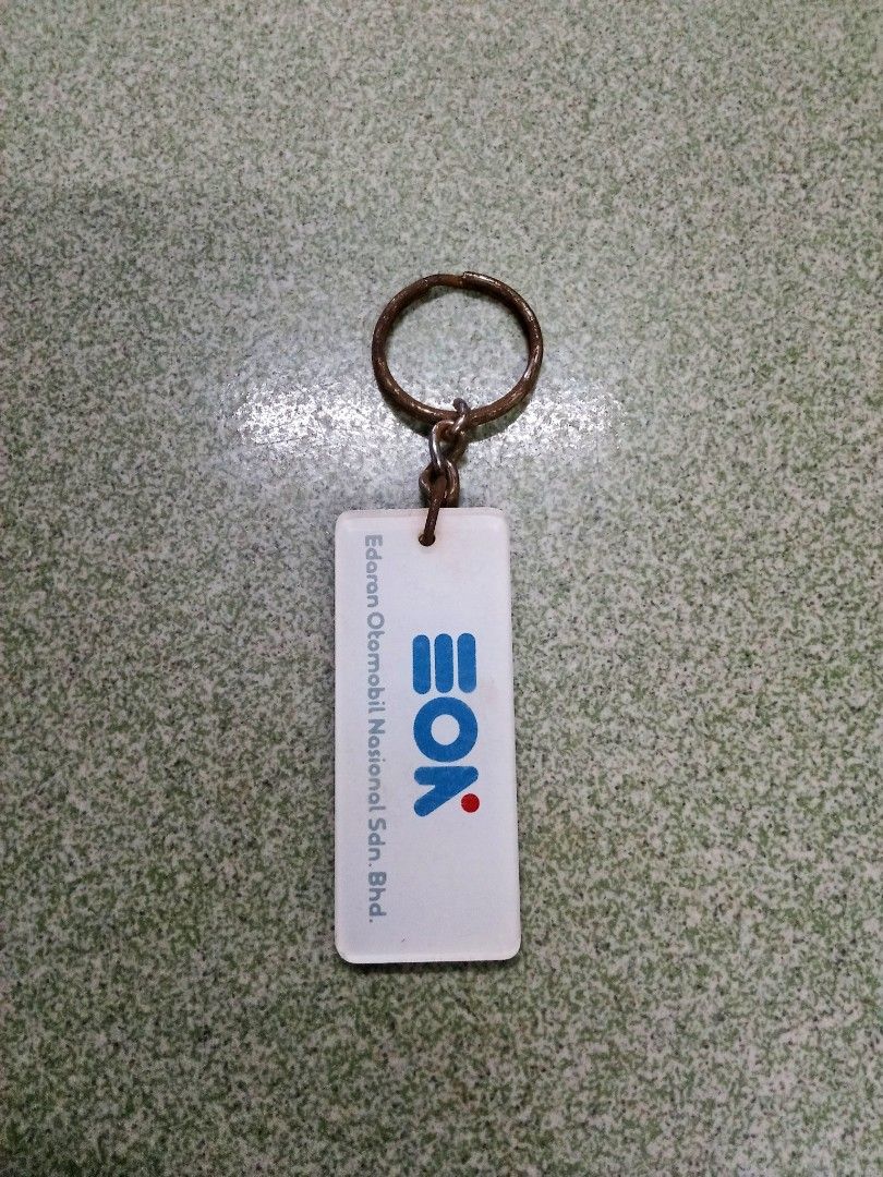 Vintage 80's/90's Proton Saga - Kejayaan Malaysia, Eon Keychain, Rantai ...