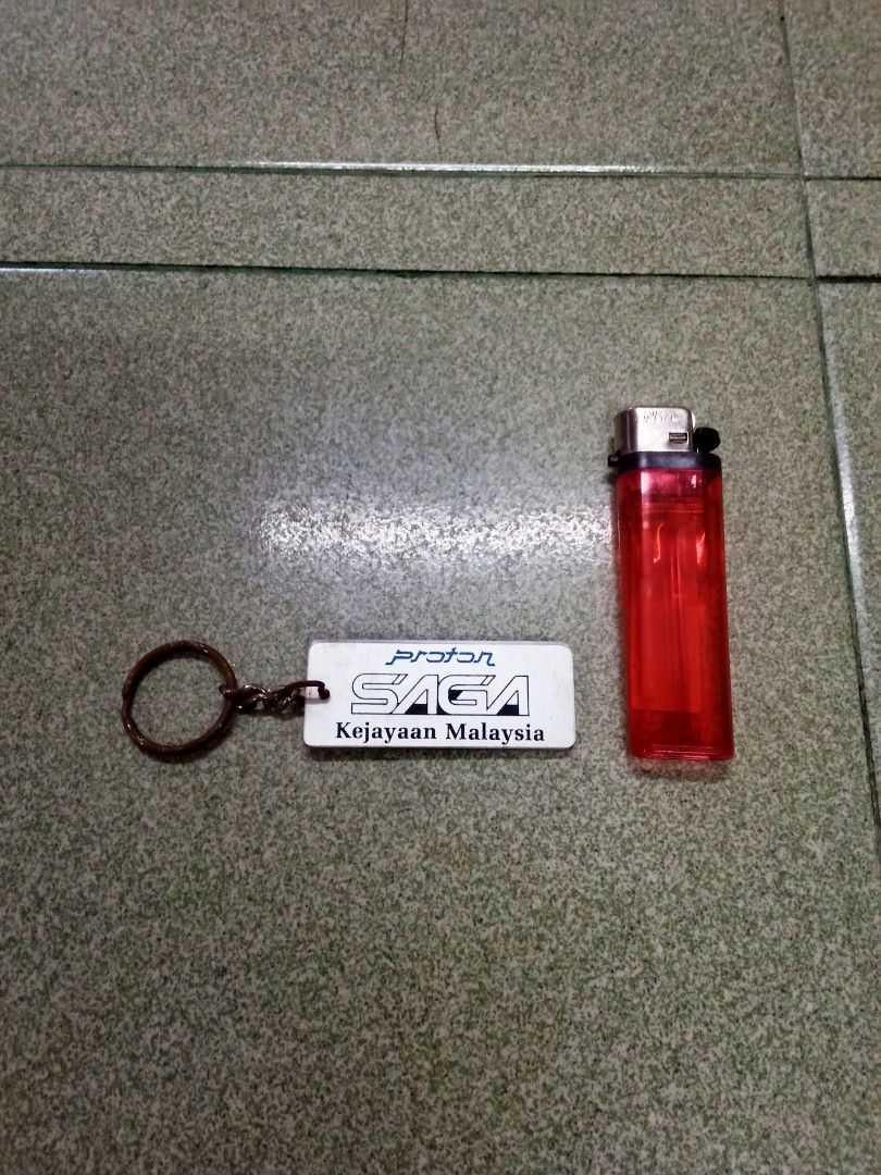 Vintage 80's/90's Proton Saga - Kejayaan Malaysia, Eon Keychain, Rantai ...