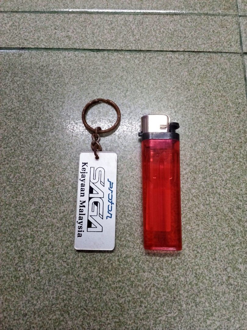 Vintage 80's/90's Proton Saga - Kejayaan Malaysia, Eon Keychain, Rantai ...