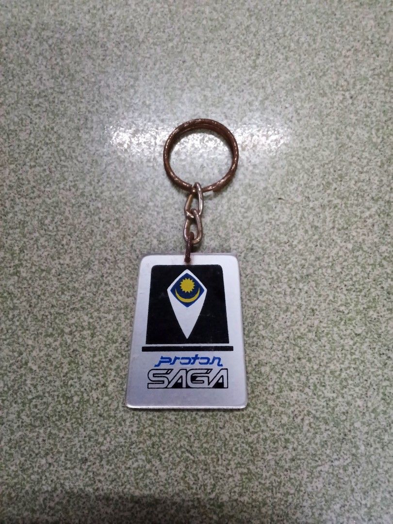 Vintage 80's/90's Proton Saga, Eon Keychain, Rantai kunci., Hobbies ...