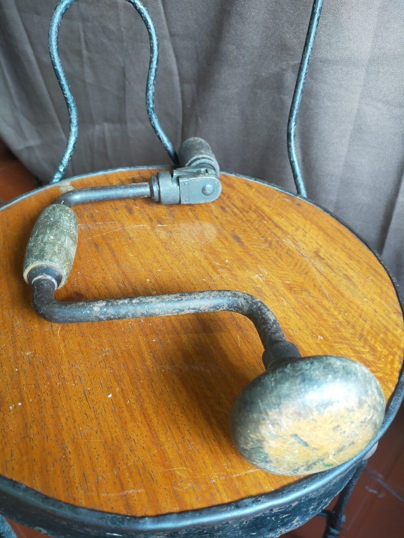 Vintage manual hand drill, Hobbies & Toys, Memorabilia & Collectibles ...