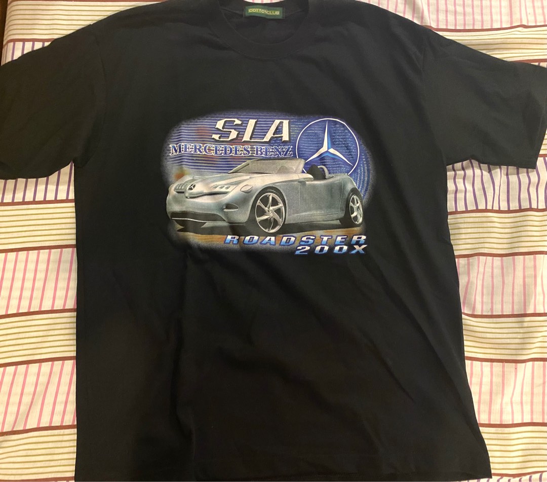Vintage Mercedez Benz T-Shirt, Men's Fashion, Tops & Sets, Tshirts ...