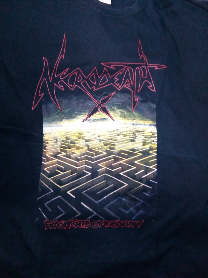 Vintage Necrodeath Band, Men's Fashion, Tops & Sets, Tshirts & Polo ...