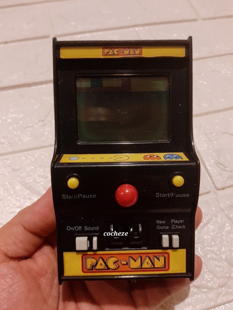 Vintage Pacman mini arcade.:-), Video Gaming, Video Game Consoles ...